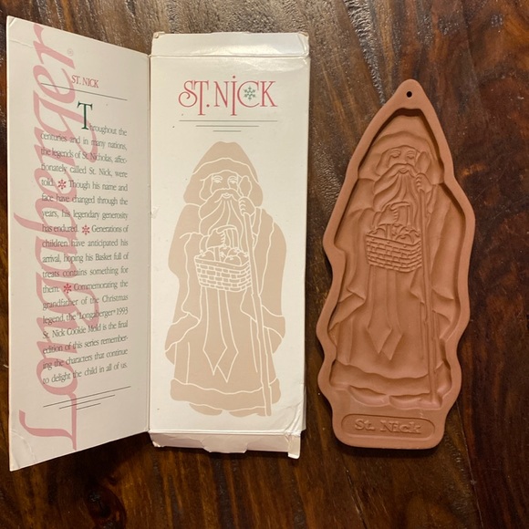Longaberger | Kitchen | Vintage 993 The Longaberger Pottery St Nick ...